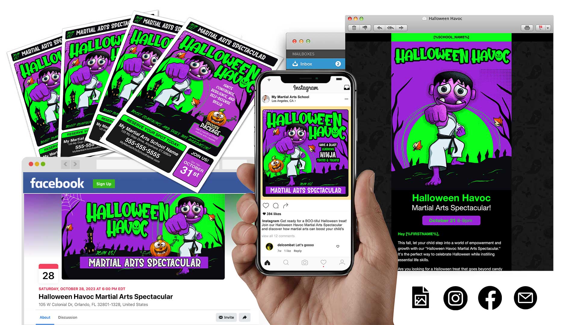 Halloween Havoc-Success - Atlas Martial Arts Software