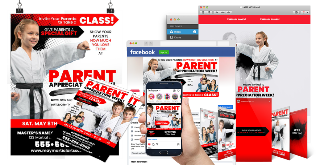 Parent Appreciation Week -Success - Atlas Martial Arts Software