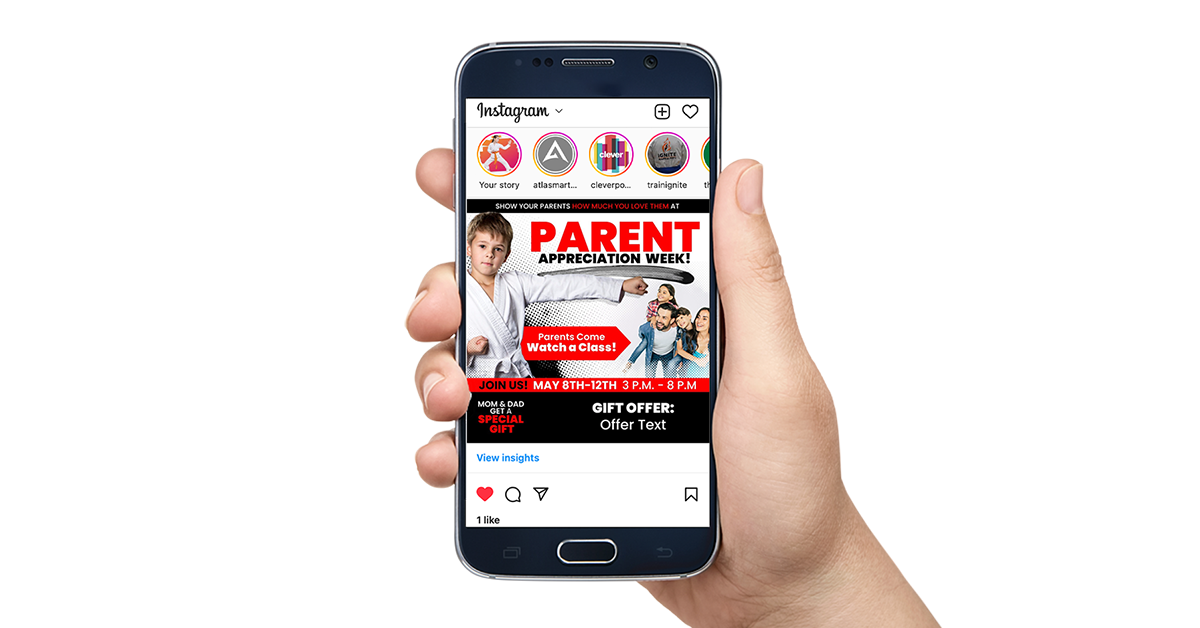 Parent Appreciation Week -Success - Atlas Martial Arts Software